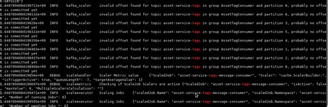 kedascaledjob is unable to scale due to invalid offset with kafka