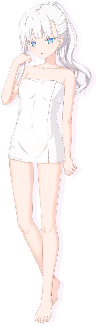 Hoshitsugu Shirone Aikotoba Silver Snow Sister Drawn By Any