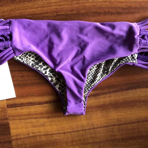 Brand New With Tags Acaciaswimwear Purple Pikake Depop