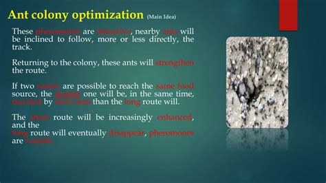 Ant Colony Optimizationaco Swarm Intelligencepptx Ppt
