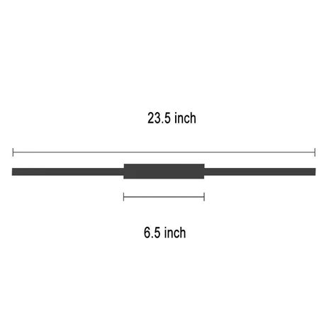 Led Vanity Light Round Shape With Bar Bathrooms