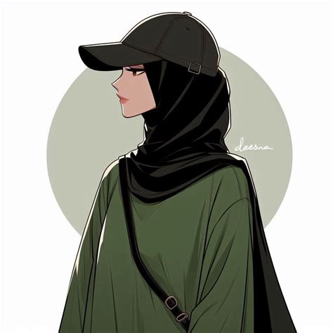 Pin By Hana Hsn On Muslim Pfp In 2025 Hijab Cartoon Cute Japanese