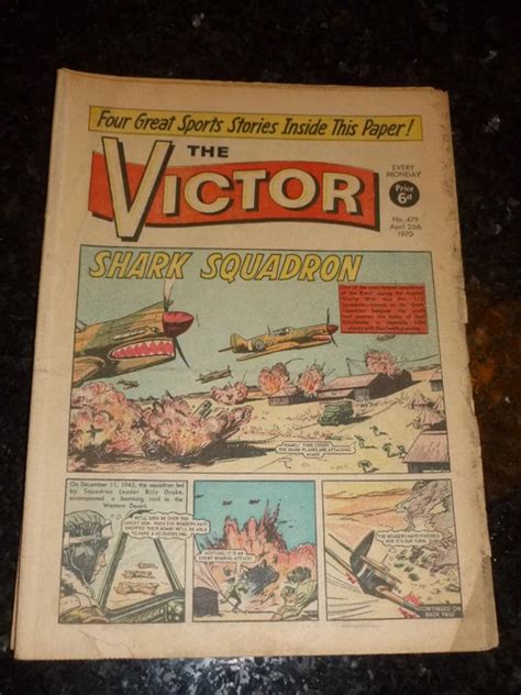Victor Comic Ausgabe 479 Datum 25 04 1970 Uk Papier Comic Eur 19 19 Picclick De