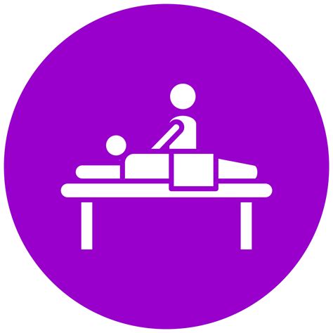 Massage Vector Icon Style 22195670 Vector Art At Vecteezy