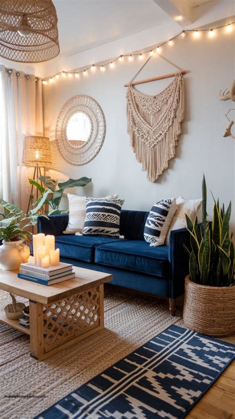 20 Cozy Boho Living Room Making Home Haven