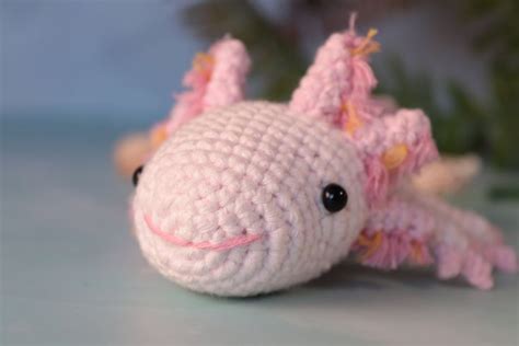 Ajolote Amigurumi Tejido A Crochet