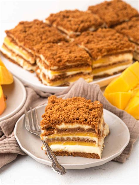 No Bake Filipino Mango Float Dessert Catherine Zhang