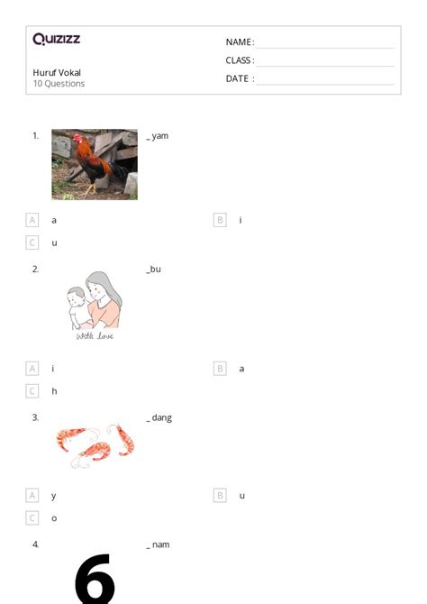50 Lembar Kerja Huruf N Untuk Kelas 5 Di Quizizz Gratis And Dapat Dicetak