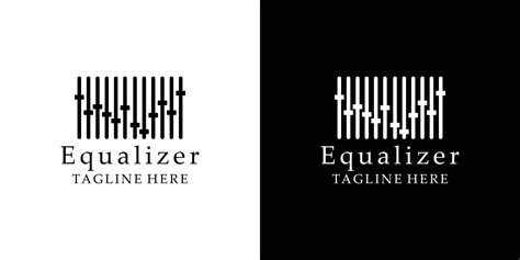 Equalizer Logo Design With Modern Concept Premium Vector 13447437