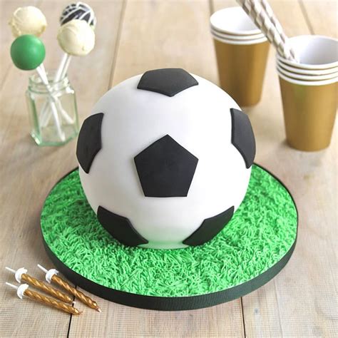 Football Hemisphere Cake Recipe Football Birthday Cake Soccer