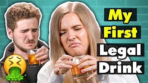 21 Year Olds Try Drinks For The First Time People Vs Food Youtube