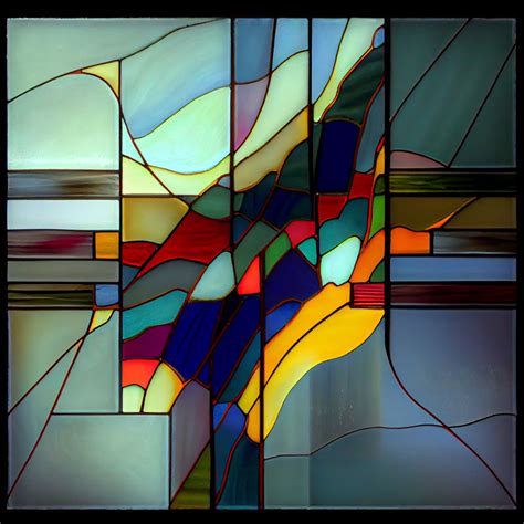 Abstract Stained Glass Window V5 By Artosilencio On Deviantart