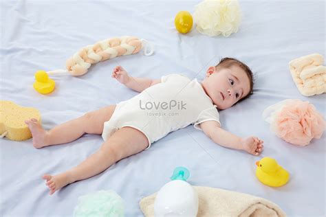 귀여운 신생아 사진 사진 무료 다운로드 Lovepik