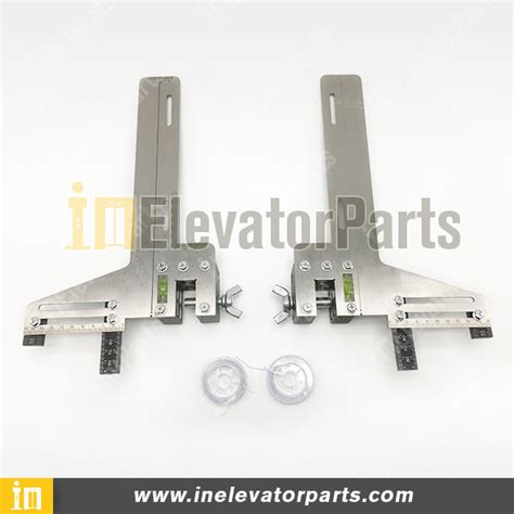 Original Elevator Guide Rail Alignment Gauge Stainless Steel High Precision Lift Guide Rail