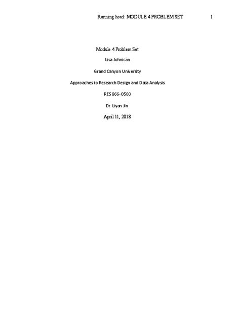 Doc Module 4 Problem Set