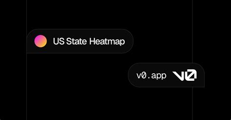 Us State Heatmap V0 By Vercel