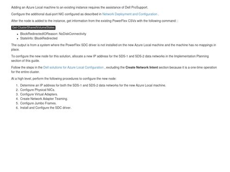 Add An Azure Local Machine Implementation Guide Consuming Powerflex Block Storage From Dell