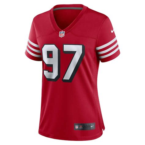 Nick Bosa San Francisco 49ers Womens Alternate Game Jersey Scarlet