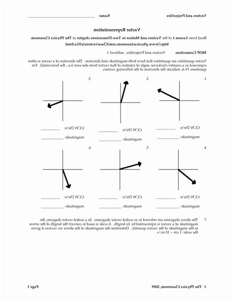 50 Vector Worksheet Physics Answers Chessmuseum Template Library
