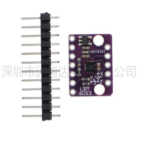 gy lsm6ds3 module accelerometer tilt angle gyroscope sensor iic spi transmission shopee