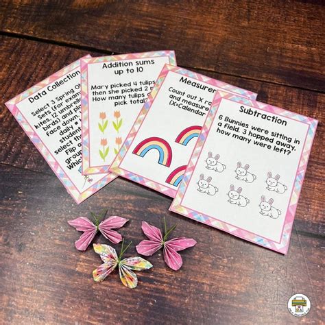 Spring Preschool Calendar Display And Games