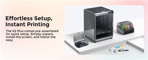 Creality K2 Plus Combo 3d Printer Multicolor Printing With 16 Colors 600mm S High Speed