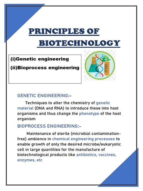 Biotechnology And Genetic Engineering Basics Pdf Molecular Cloning