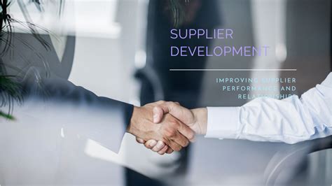 Supplier Development