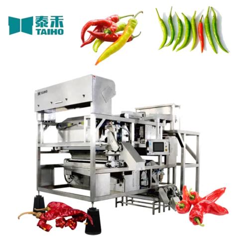 Customized Taiho New Optical Sorter Crop Processing Equipment Garlic