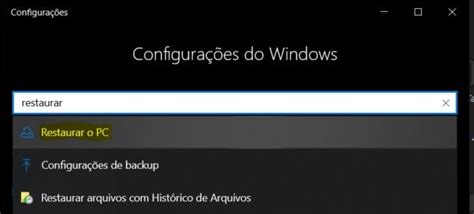 Como restaurar o Windows com segurança