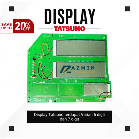 Jual Display Tatsuno 6 Digit 7 Digit Lcd Spbu Original Berkualitas