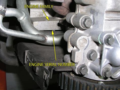 How Do I Find My Engine Code And Serial Number Fwdawd Models