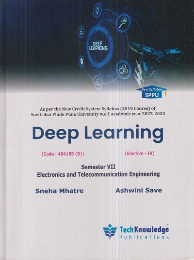 Deep Learning E And Tc Engg Sem 7 Sppu Sneha Mhatre Ashwini Save