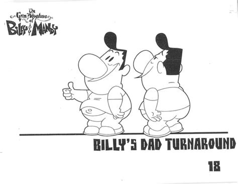The Grim Adventures Of Billy And Mandy 2001 07 Part 2 Model Sheets Turnarounds Character