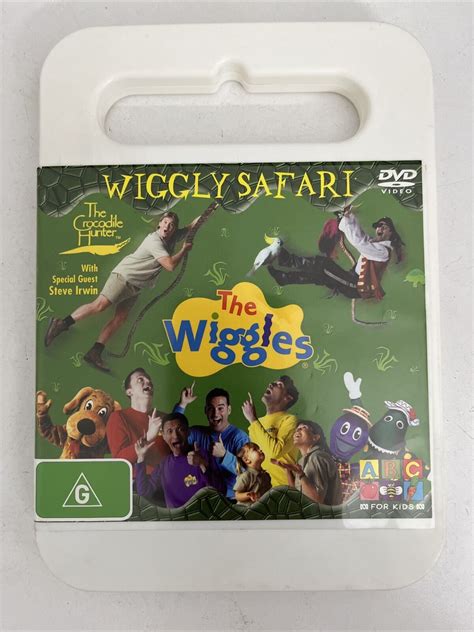 The Wiggles Wiggly Safari Dvd 2002 With Steve Irwin Region 4