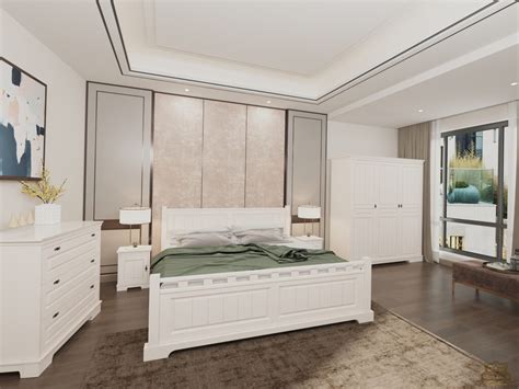 Pat Dormitor Alb Transformă Camera într Un Spațiu Relaxant