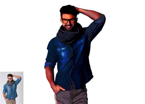 Raster To Vector Art Photoshop Action FilterGrade