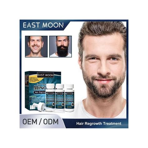 Shop East Moon 3 Bottles Of Minoxidil Extra Strength Hair Regrowth For Men 60ml Online Jumia