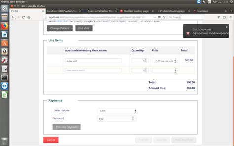 Openhmis Inventory And Cashier Errors Ask Openmrs Openmrs Talk