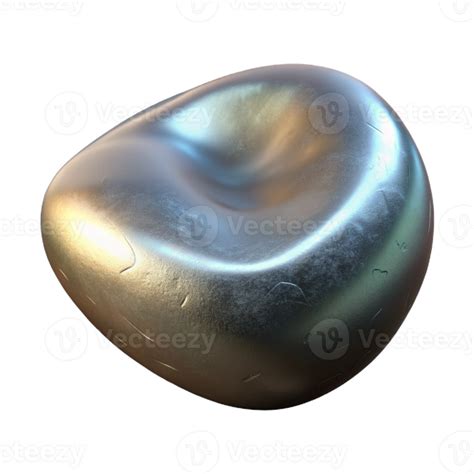 Magnificent Minimalist Floating Object With Metallic Sheen Cutout High Quality 60559097 Png