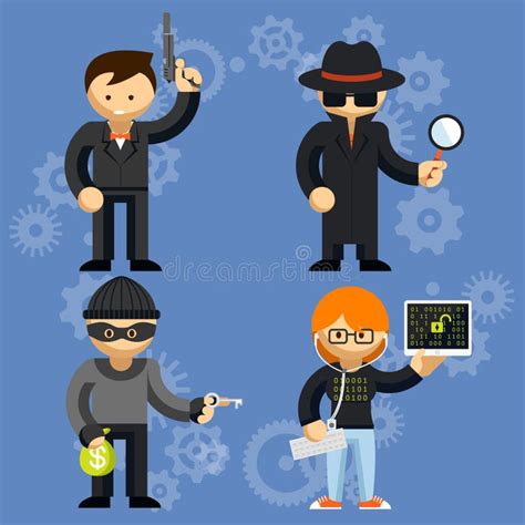 Criminal Cartoon Stock Illustrations 24 630 Criminal Cartoon Stock