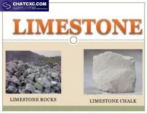 Explain The Formation Of Limestone Features Pptx Geography Science