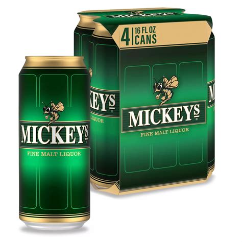Mickeys Malt Lager Beer 40 Fl Oz Glass Bottle 5 6 Abv