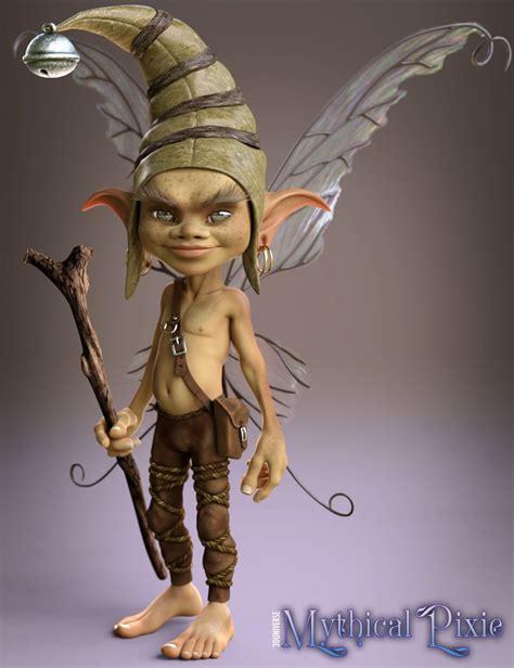 Mythical Pixie For Genesis 3 Male Daz 3d
