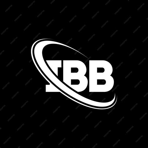 Ibb Logotipo Ibb Letra Ibb Letra Logo Design Iniciais Ibb Logo Ligado