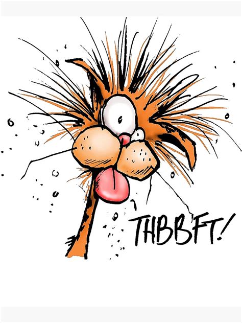 Bloom County Bill The Cat Thbbft Funny Cartoon 2 Premium Matte