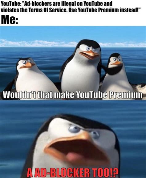 Youtube Anti Adblocker Meme By Ssbrandon On Deviantart