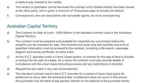 Contract For Sale Of Land Nsw 2016 Template Conveyancing Process