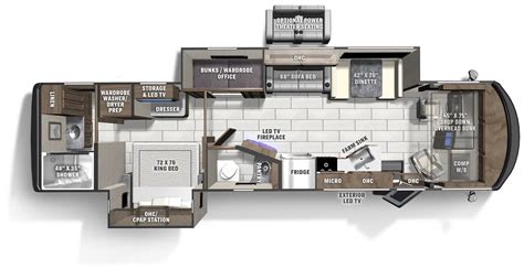 Mirada Floorplans Coachmen Rv