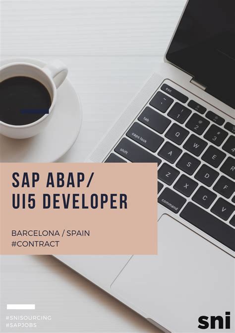Sni On Linkedin Sap Abap Ui5 Developers Contract Role 👉 Location Barcelona 👉